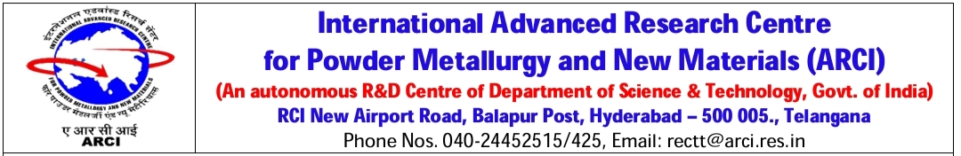 ARCI Hyderabad Technician-A Recruitment 2024 - ITI Education